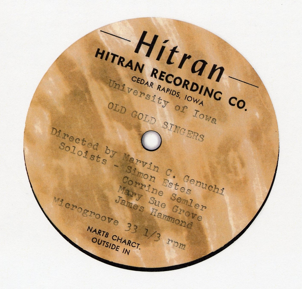 Old Gold: Donation of phonograph records features Simon Estes | Iowa ...