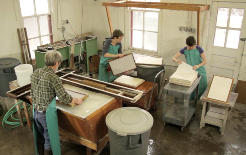 Center for the Book releases short film about papermaking | Iowa Now ...