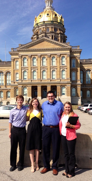 UI student leaders travel state to meet with legislators | Iowa Now ...